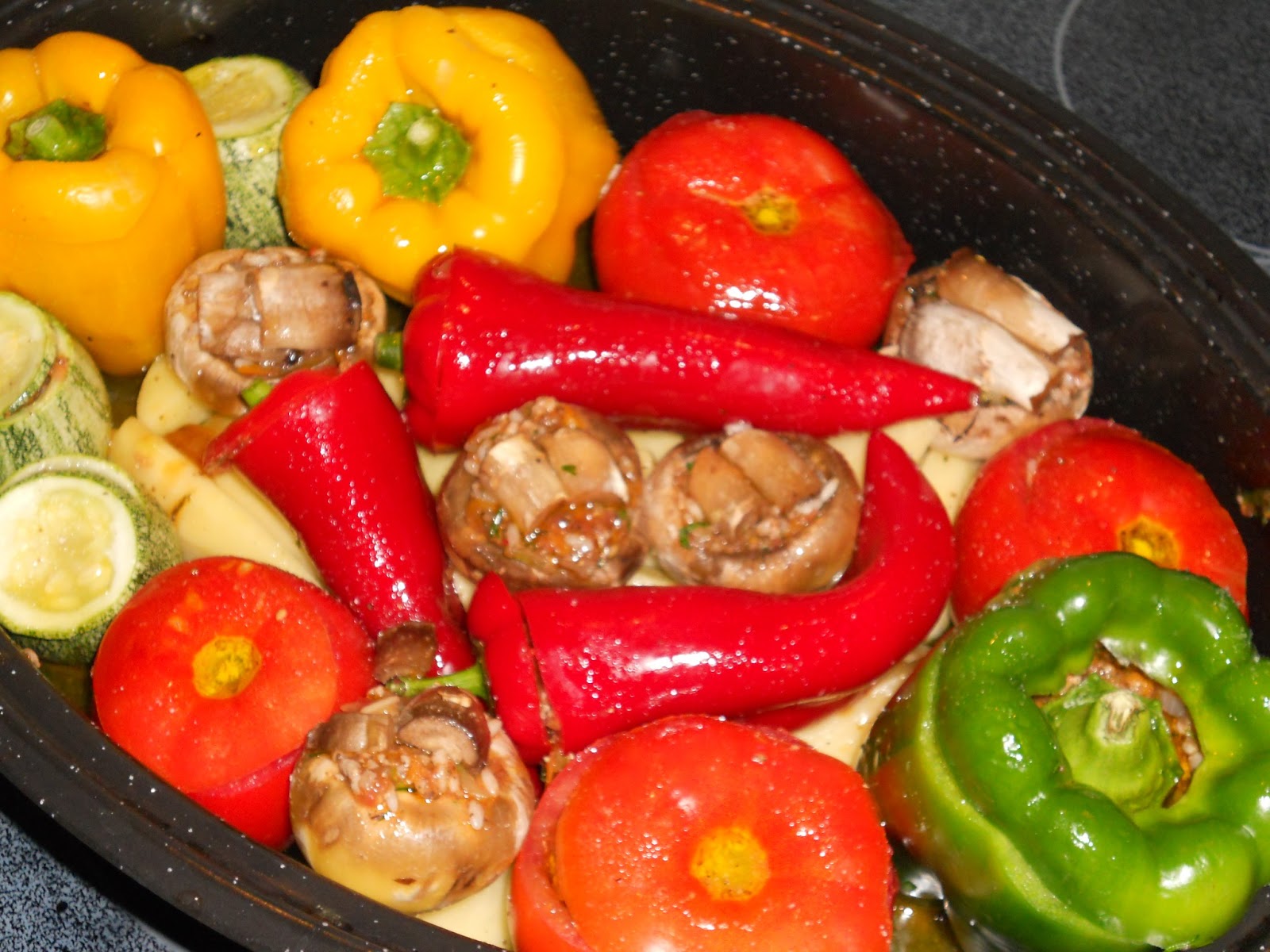 Oups! I cook!: ΚΑΛΟΚΑΙΡΙΝΑ ΓΕΜΙΣΤΑ ΣΤΗ ΓΑΣΤΡΑ