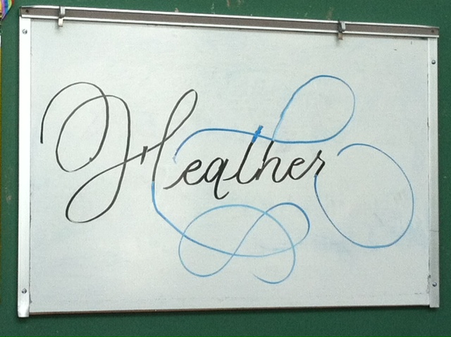 DeAnn Singh Calligraphy: February 27, 2012 - Copperplate Class #6 at ...