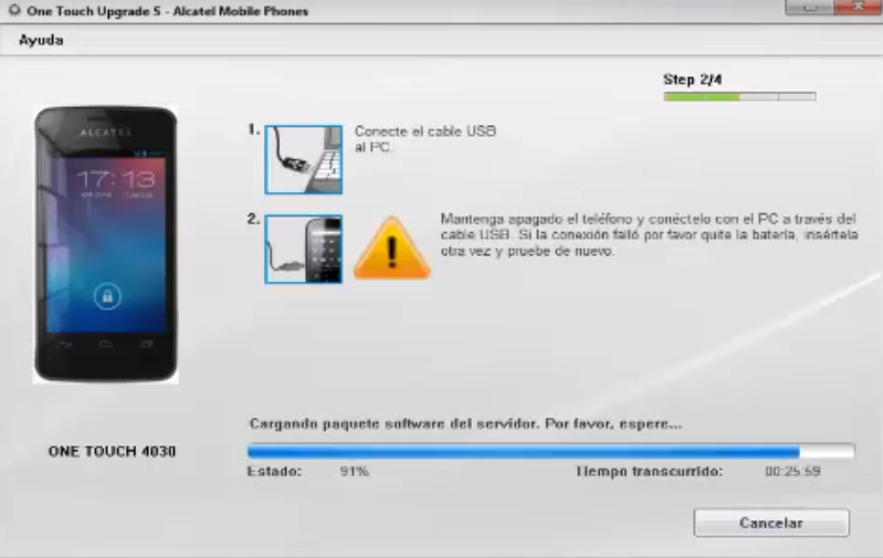 Cómo revivir o actualizar cualquier Alcatel One Touch - Tutorial ...