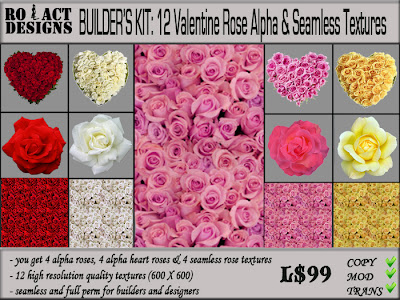 Ro!Act Designs: ..::RO!ACT::..DESIGNS Builder's Kits: 12 Valentines ...