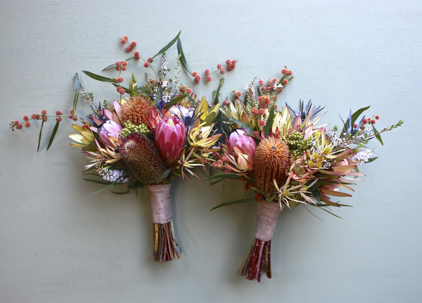 Swallows Nest Farm: Colourful Native Spring Wedding at Cornelian Bay ...