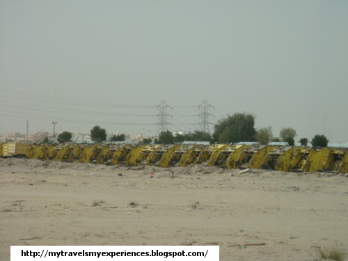 My Travels,My Experiences: Visit to Amghara:Kuwait's favorite scrap yard.