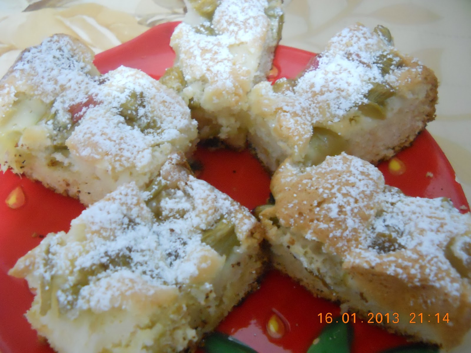 Reteta de acasa: Prajitura cu Rabarbar