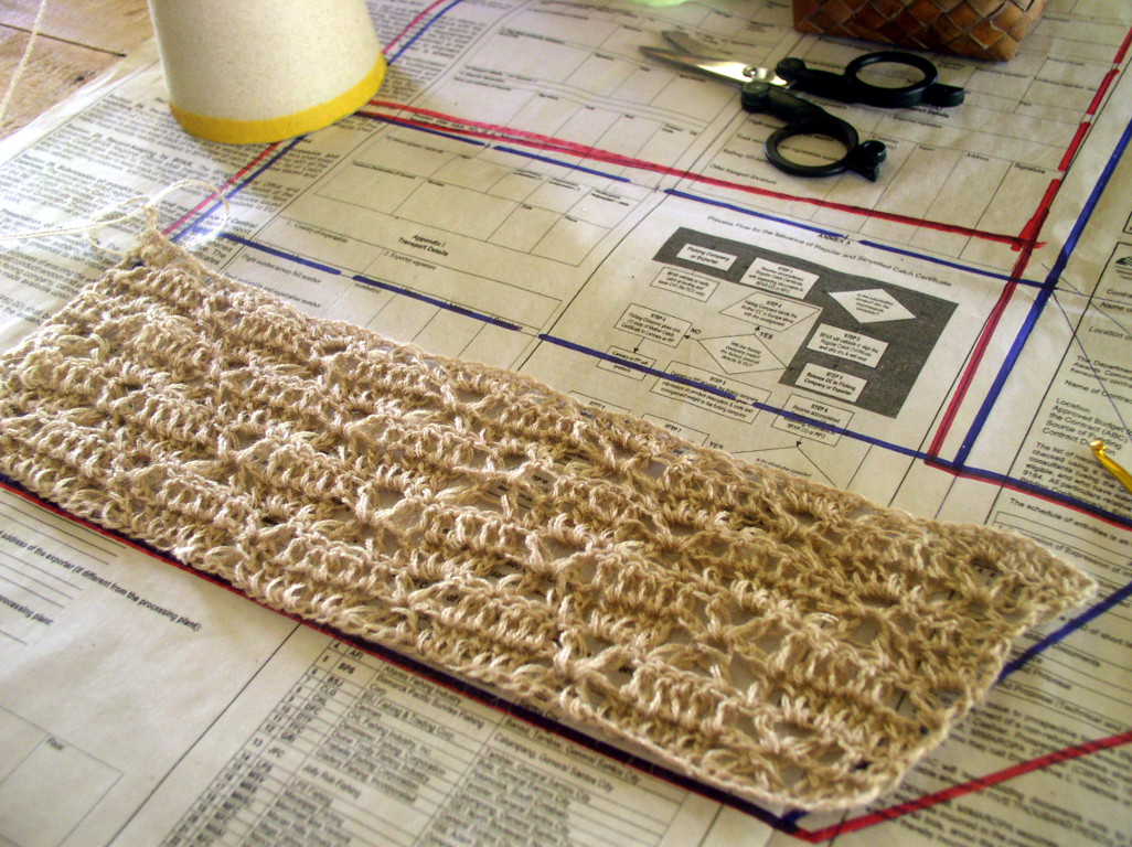 Crocheted French knickers