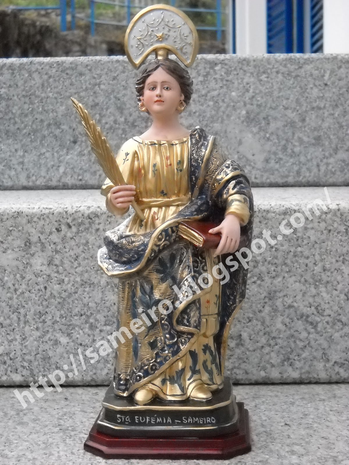 Blogue Sameiro: Imagem da Santa Eufêmia