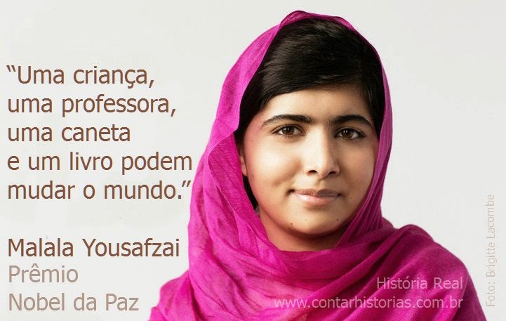 História Real: Malala Yousafzal | Contar Histórias - Mistérios ...