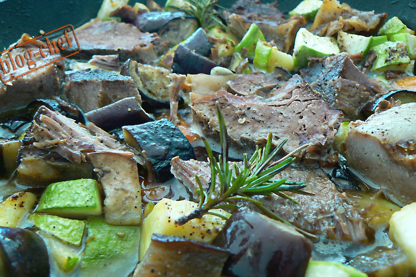 blog-chef: Junetina sa povrćem