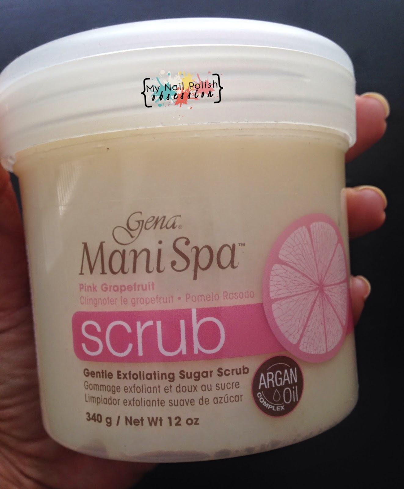 My Nail Polish Obsession: Gena Spa Gentle Exfoliating Sugar Scrub ...