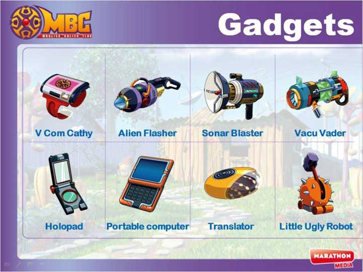 The Monster Buster Club Resources: Gadgets and Weapons