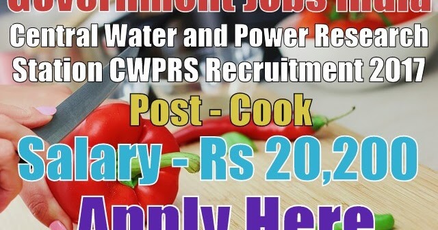 Central Water and Power Research Station CWPRS Recruitment 2017 ...