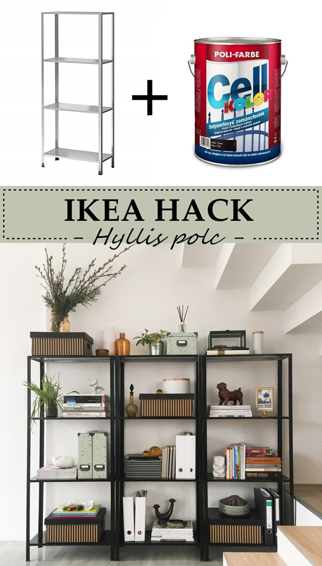IKEA HACK: Hyllis polc festés