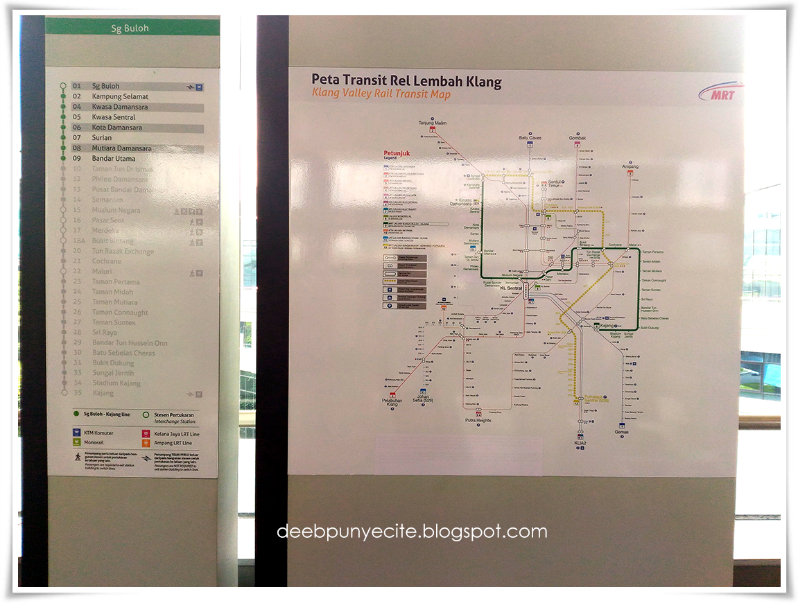Travelling Tips: Saujana Utama, Sg Buloh to 1Utama (versi Bas & MRT ...
