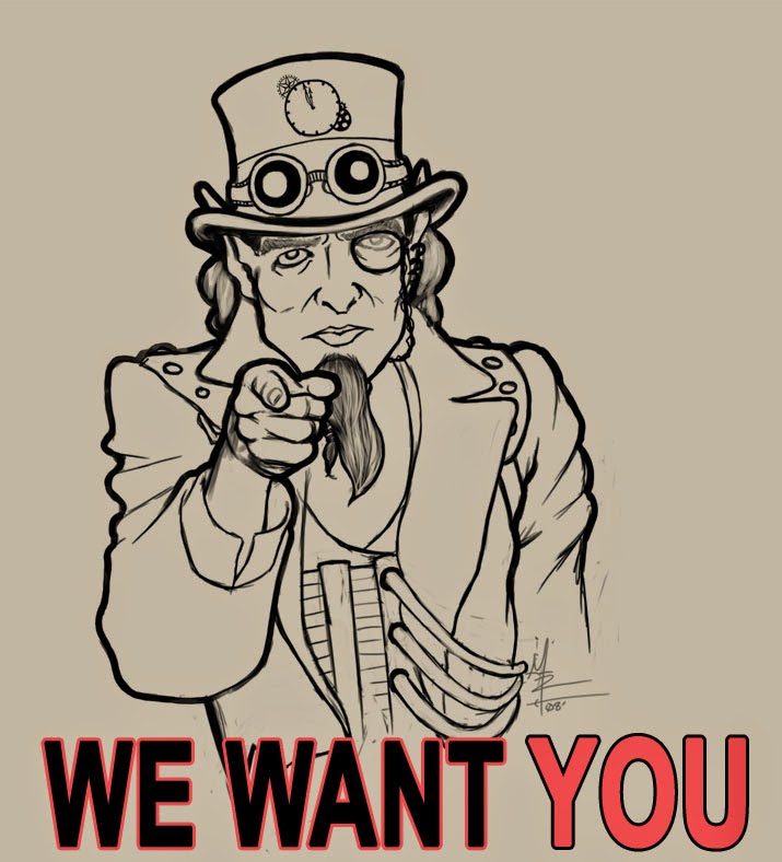 Vaporosa Mente: We Want You...