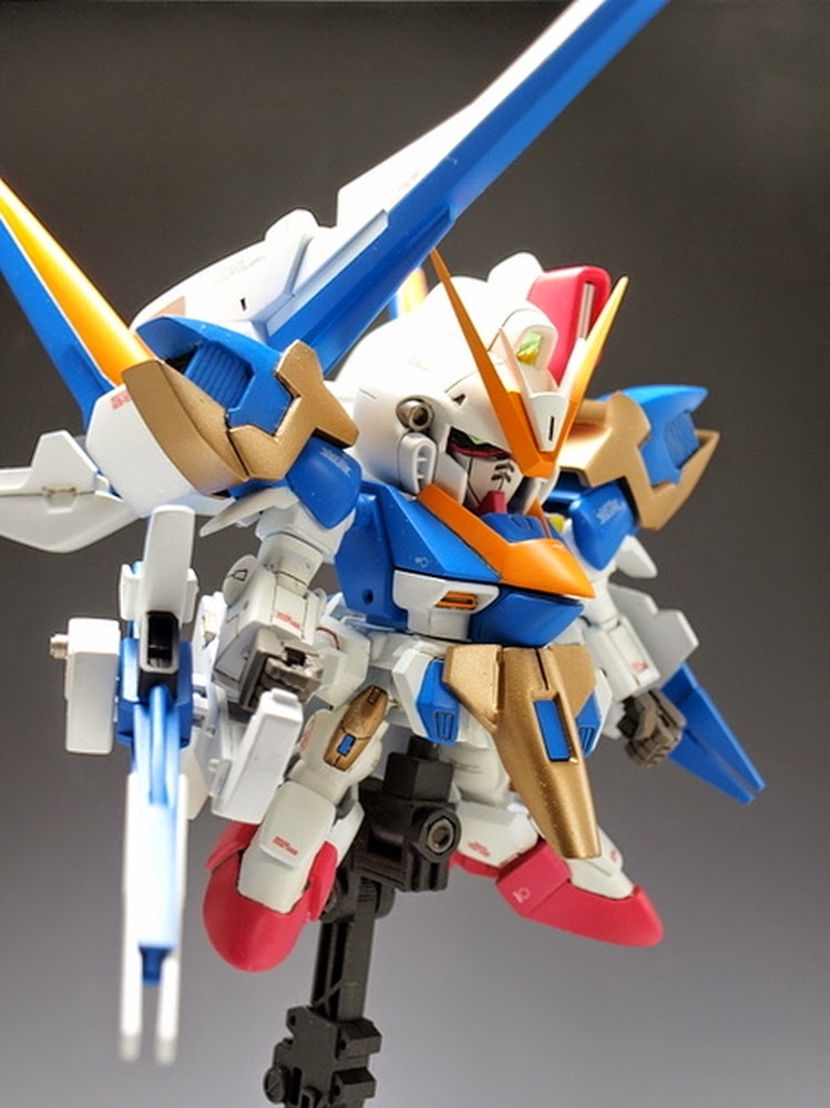 Custom Build: SD V2 Assault Buster Gundam