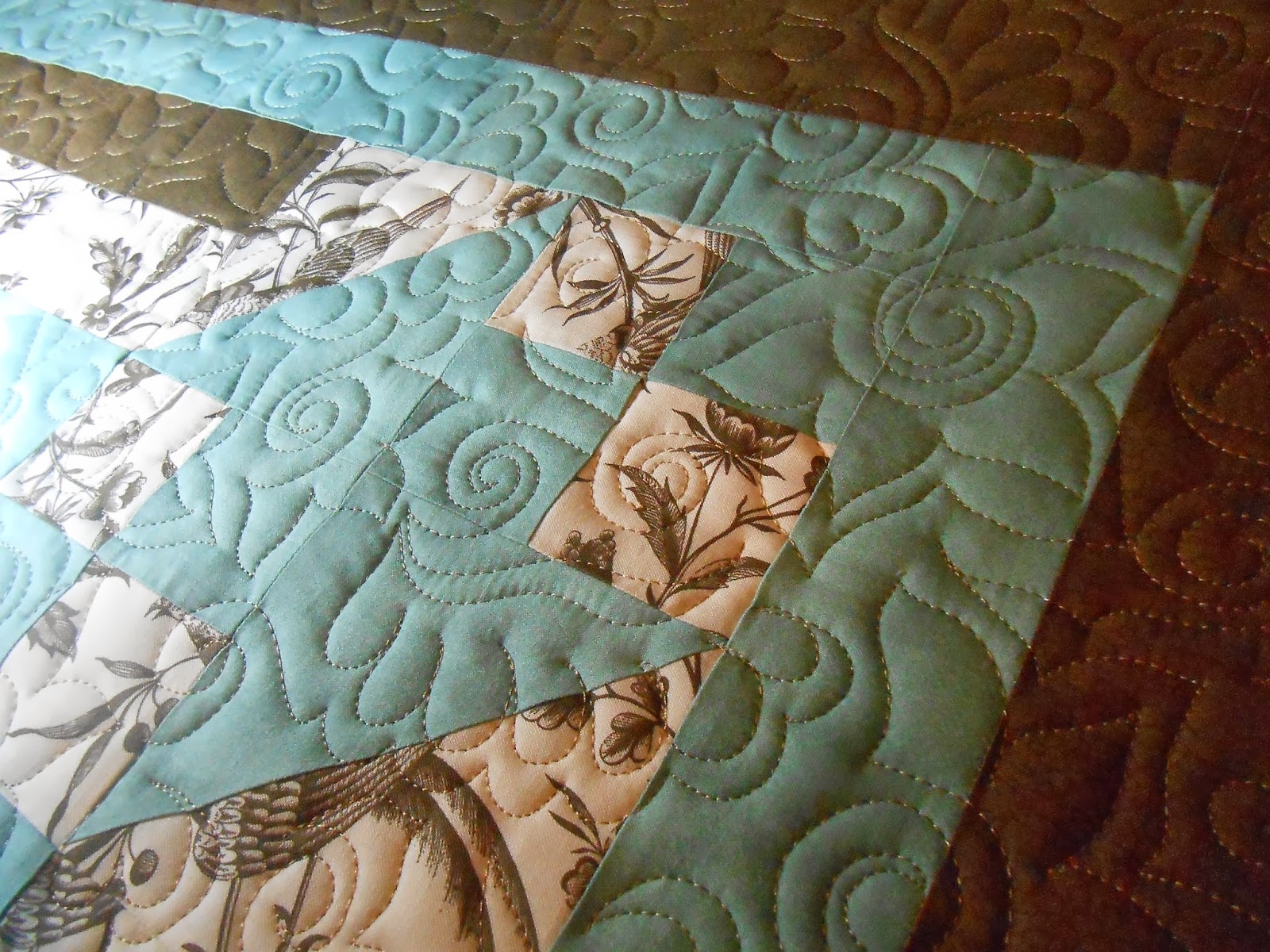 free hand quilting