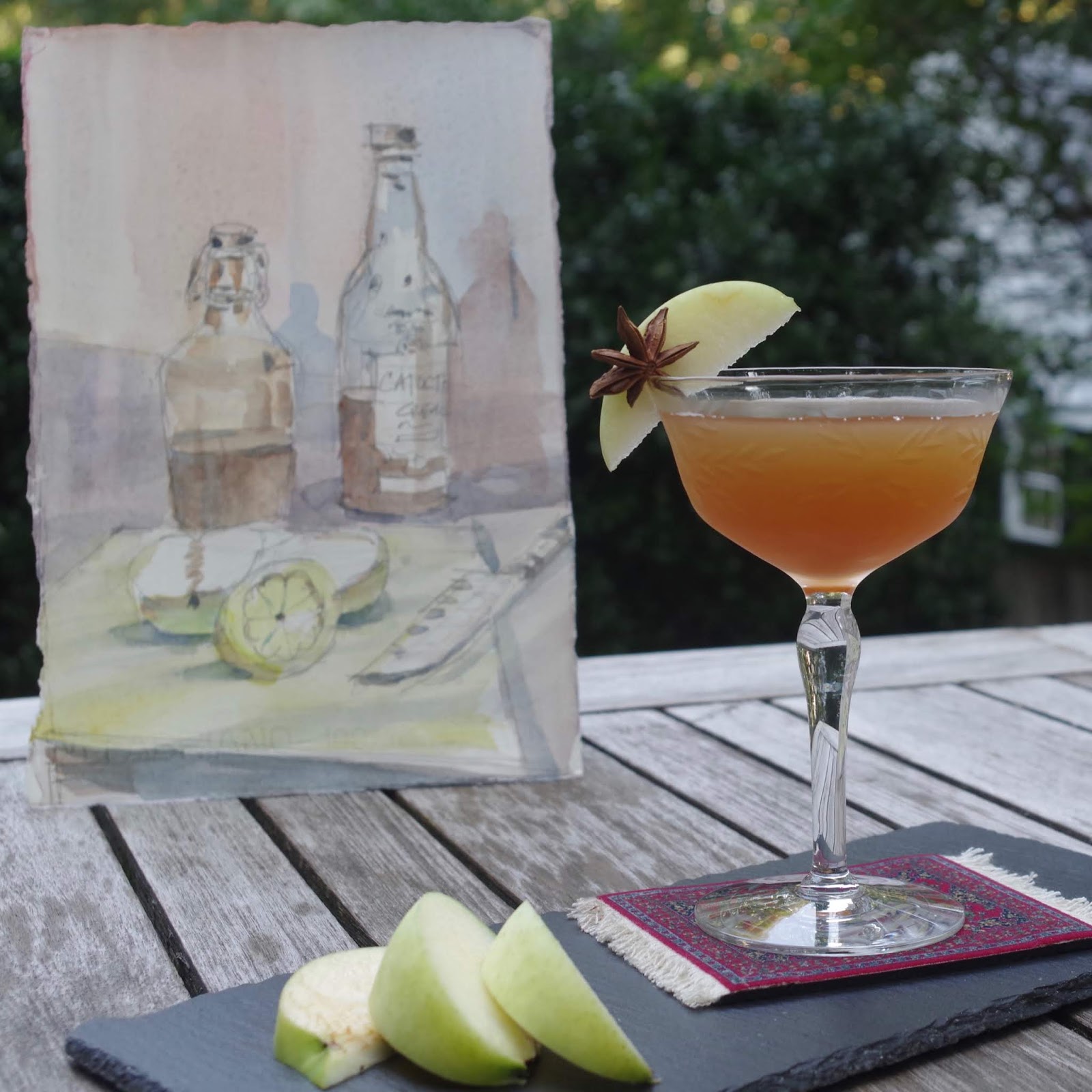 Apple Rye Cocktail