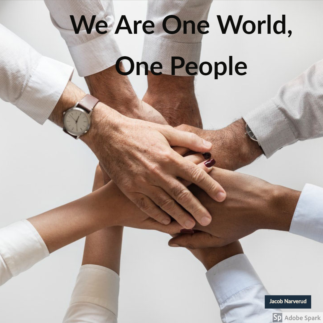 Brenda's Books: "We Are One World, One People"
