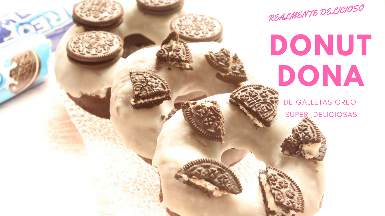 Donas De Galletas OREO