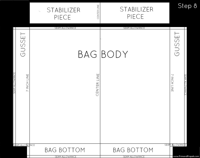 Prim and Propah: Draft Your Own Tote Bag Pattern, a Tutorial