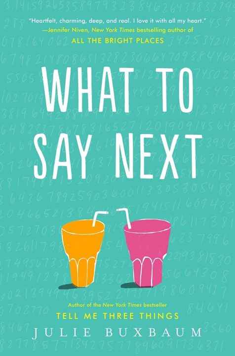 LibrisNotes What To Say Next By Julie Buxbaum librisnotes-what-to-say-next-by-julie-buxbaum