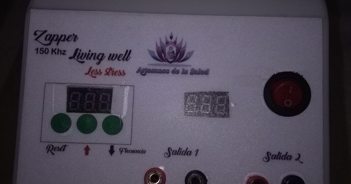 ArteSanos de la Salud: Terapia con el zapper