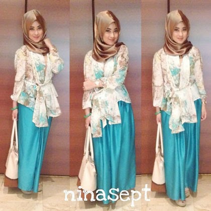 Simpel Fashion Style Pemenang World Muslimah 2012 | Tutorial Hijab