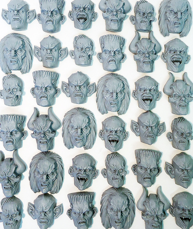 INSIDE THE ROCK POSTER FRAME BLOG: Argonaut Resins Monster Magnets ...