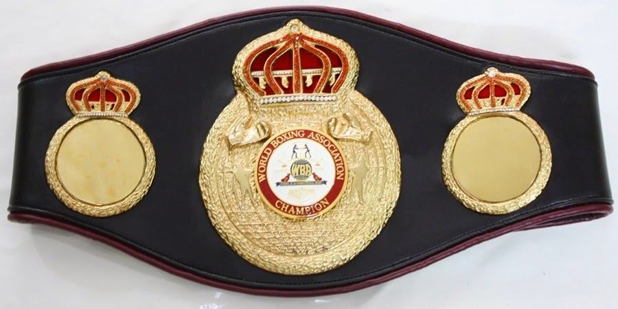 Ibrahim Sports : WBA championship belt