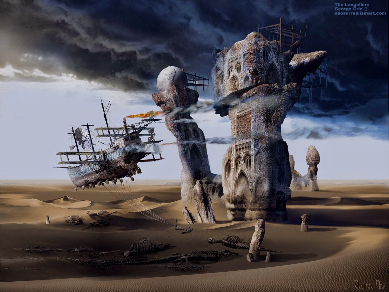 George Grie / Джордж Грие, 1962 | Neo-Surrealist painter | Tutt'Art ...