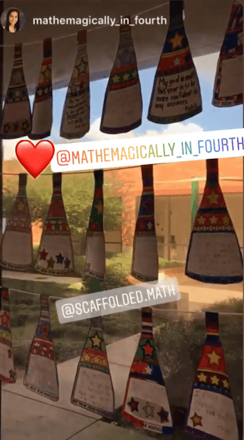 Scaffolded Math and Science: My New Year Matholution Pennant Photos ...