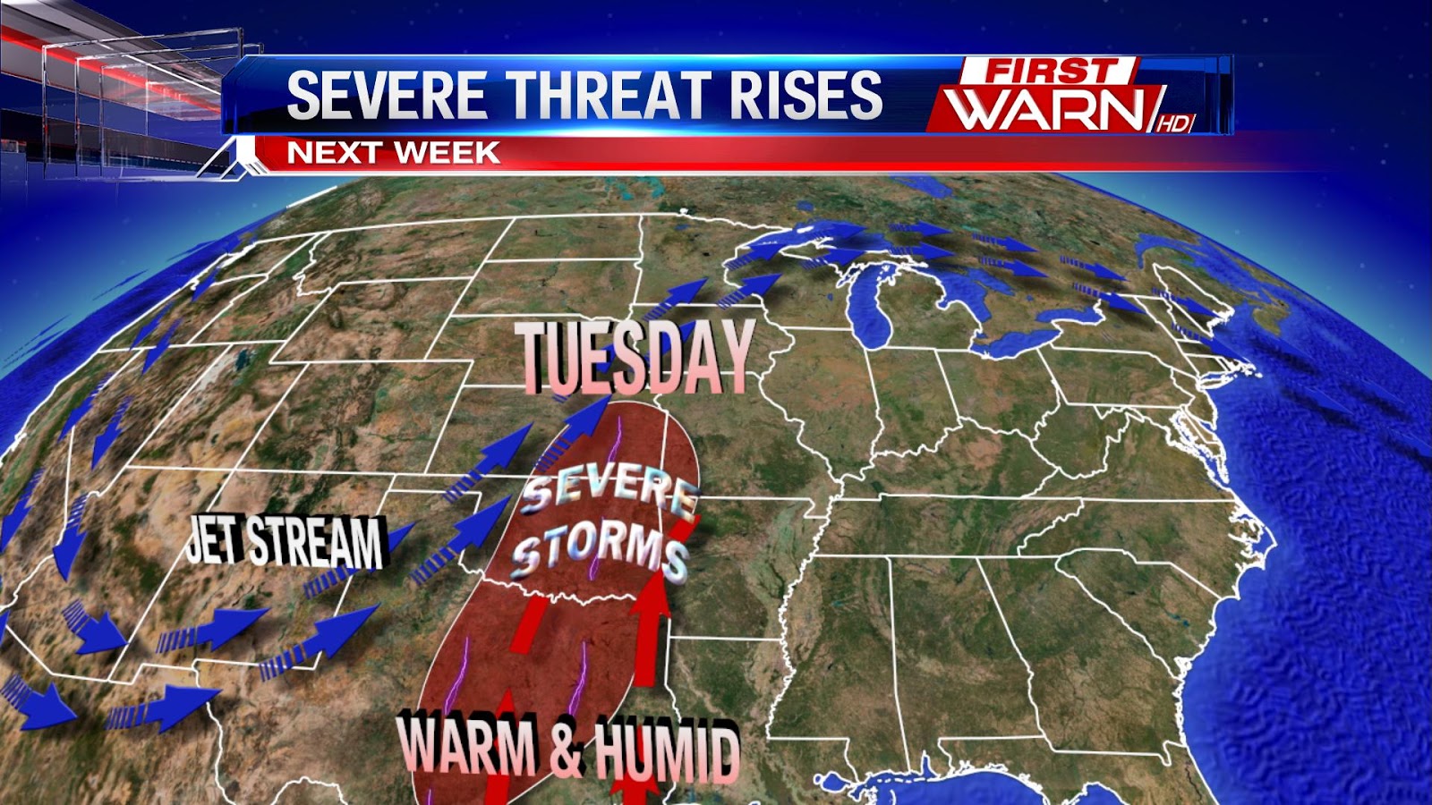 First Warn Weather Team: Severe Threat Next Week