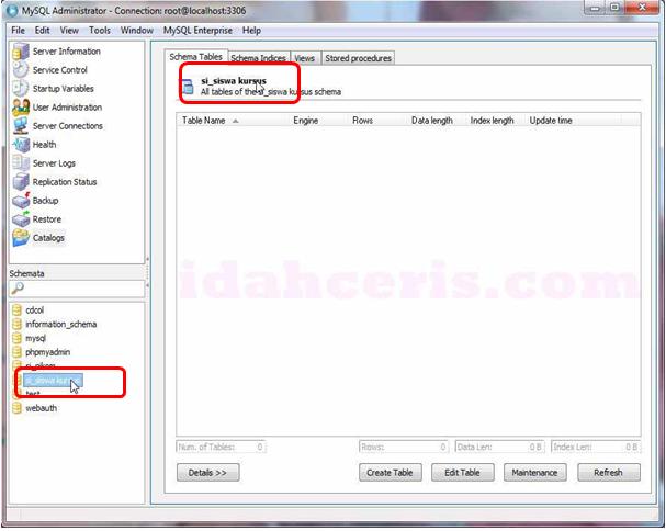Cara Membuat Table Menggunakan MySQL - ^_^ Langkah Baruku