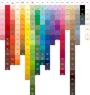 The Feisty Quilter: Color Guides