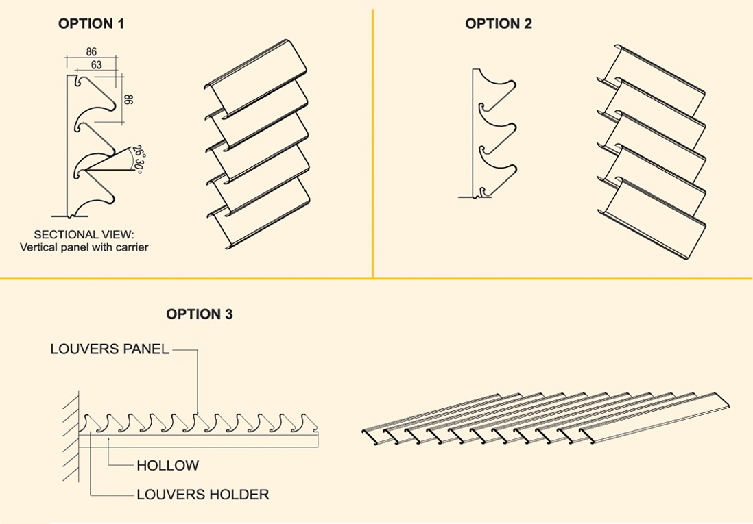 Space Products Sdn Bhd: SP.ace Series 5 - Sun Louvers System