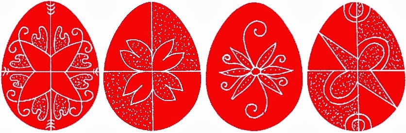 MENTŐÖTLET - kreáció, újrahasznosítás: Írott tojás minták