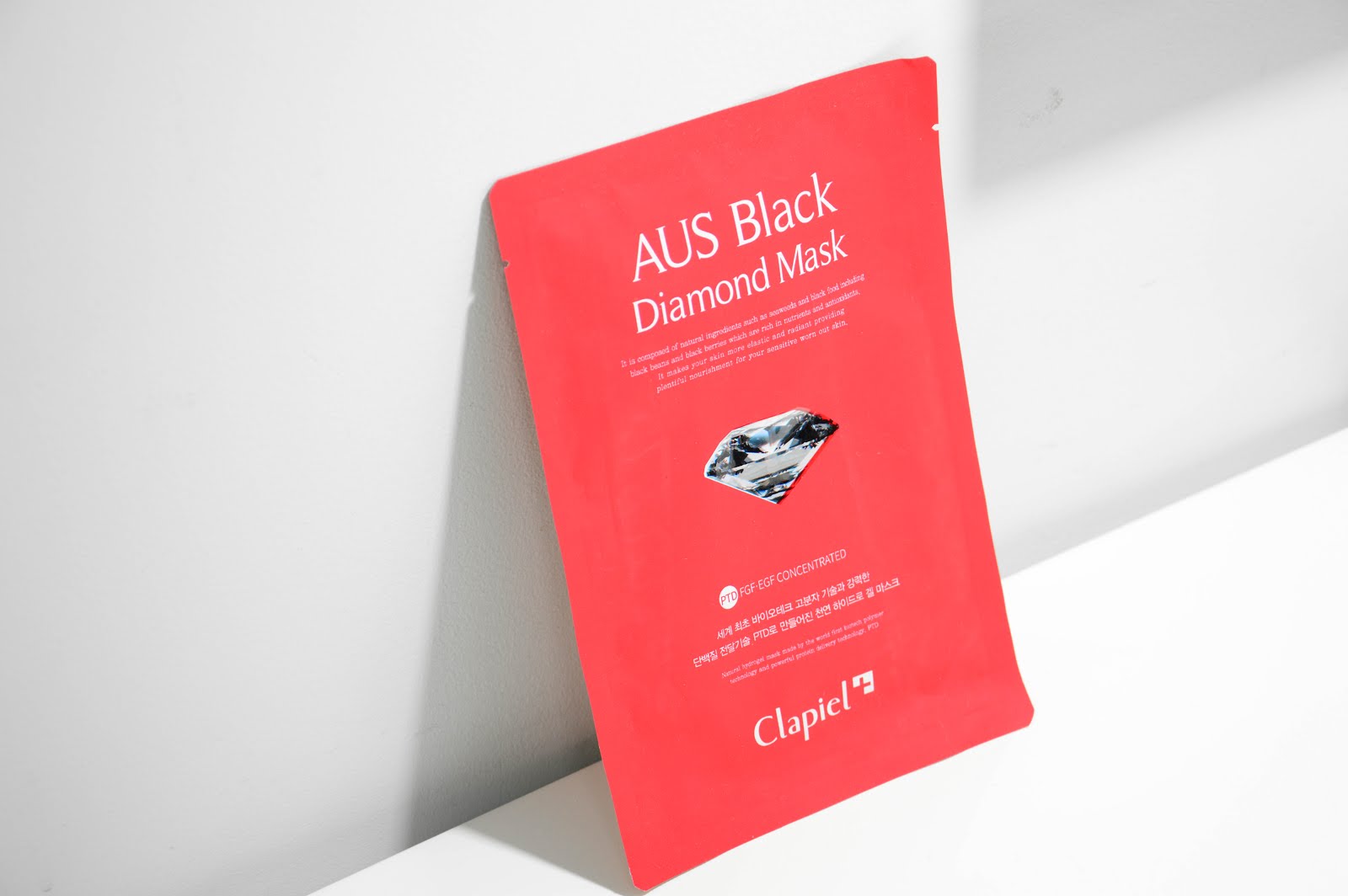 |REVIEW| [KSTYLES] Clapiel AUS Black Diamond Mask
