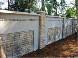 Tiles design and Tile contractors: Compound wall tiles tiles design for ...