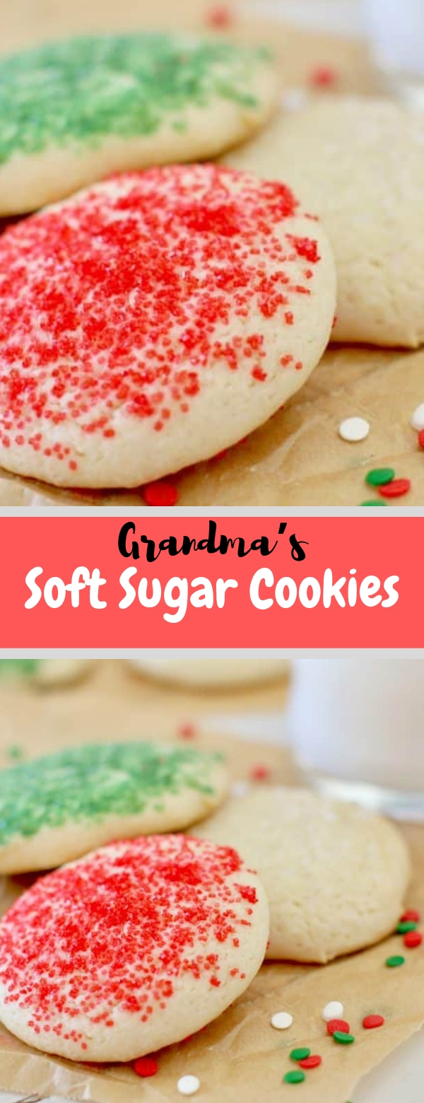 Grandma’s Soft Sugar Cookies - Cookies