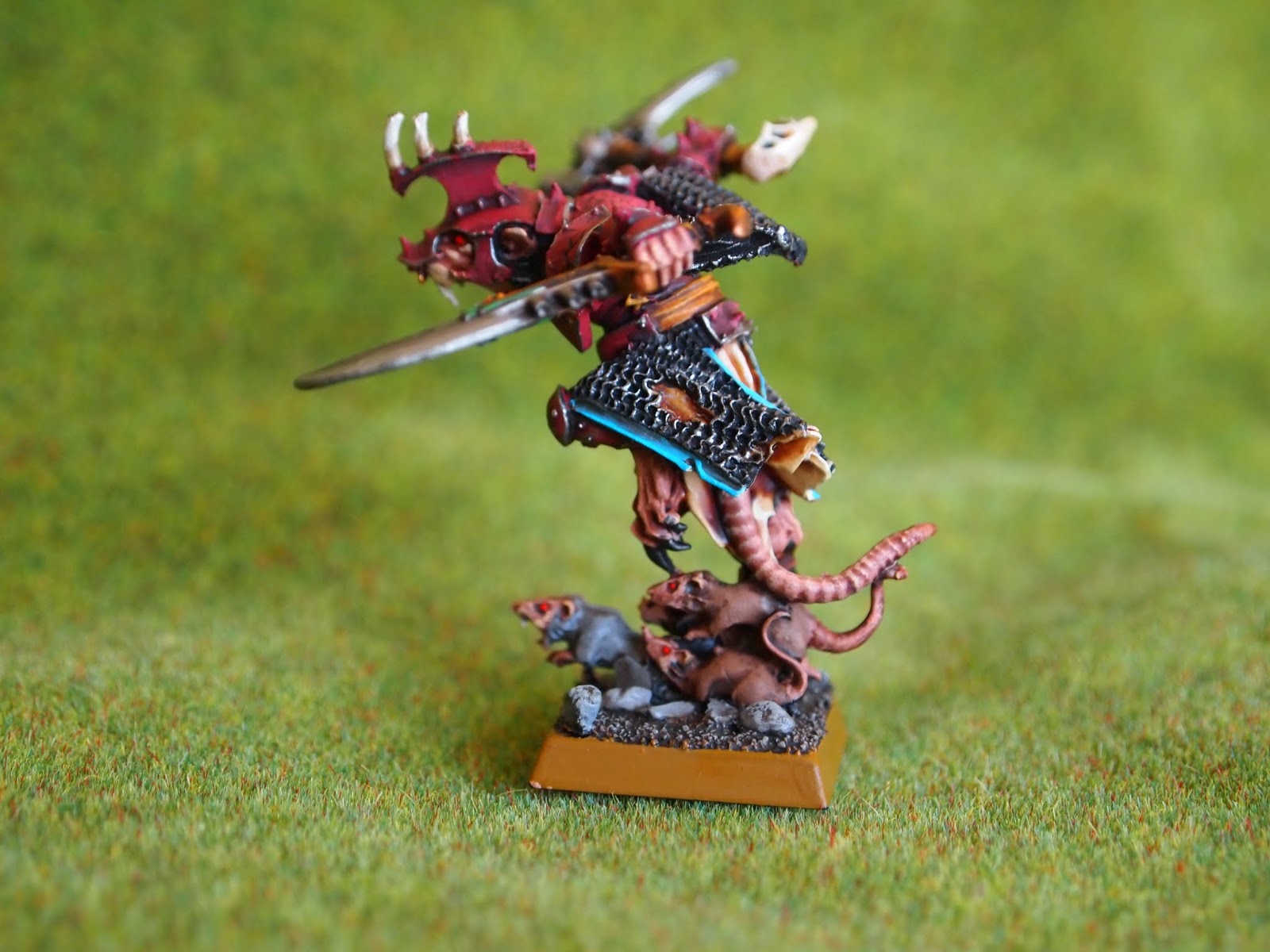 The Chattering Horde: Queek Headtaker finished!