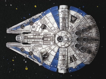 Hobby Before I Die!: X-Wing - Millennium Falcon Conversion