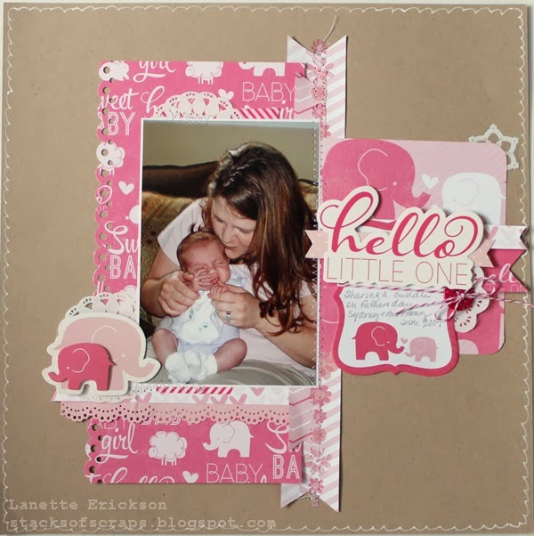 Stacks of Scraps: A bit of Imaginisce for my little one.