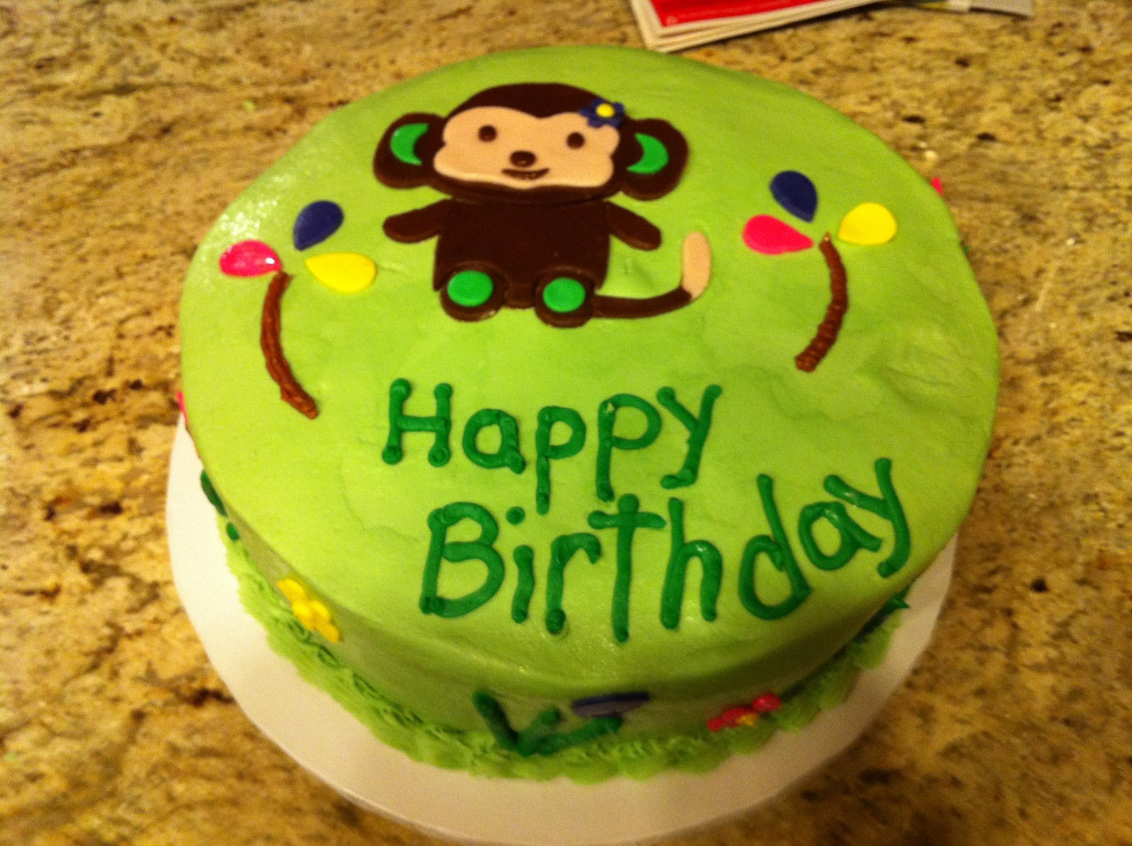 Cakes by Jake: Monkey Cake