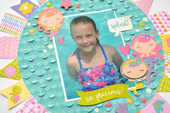 Scrapping with Christine: Under the Sea Layout