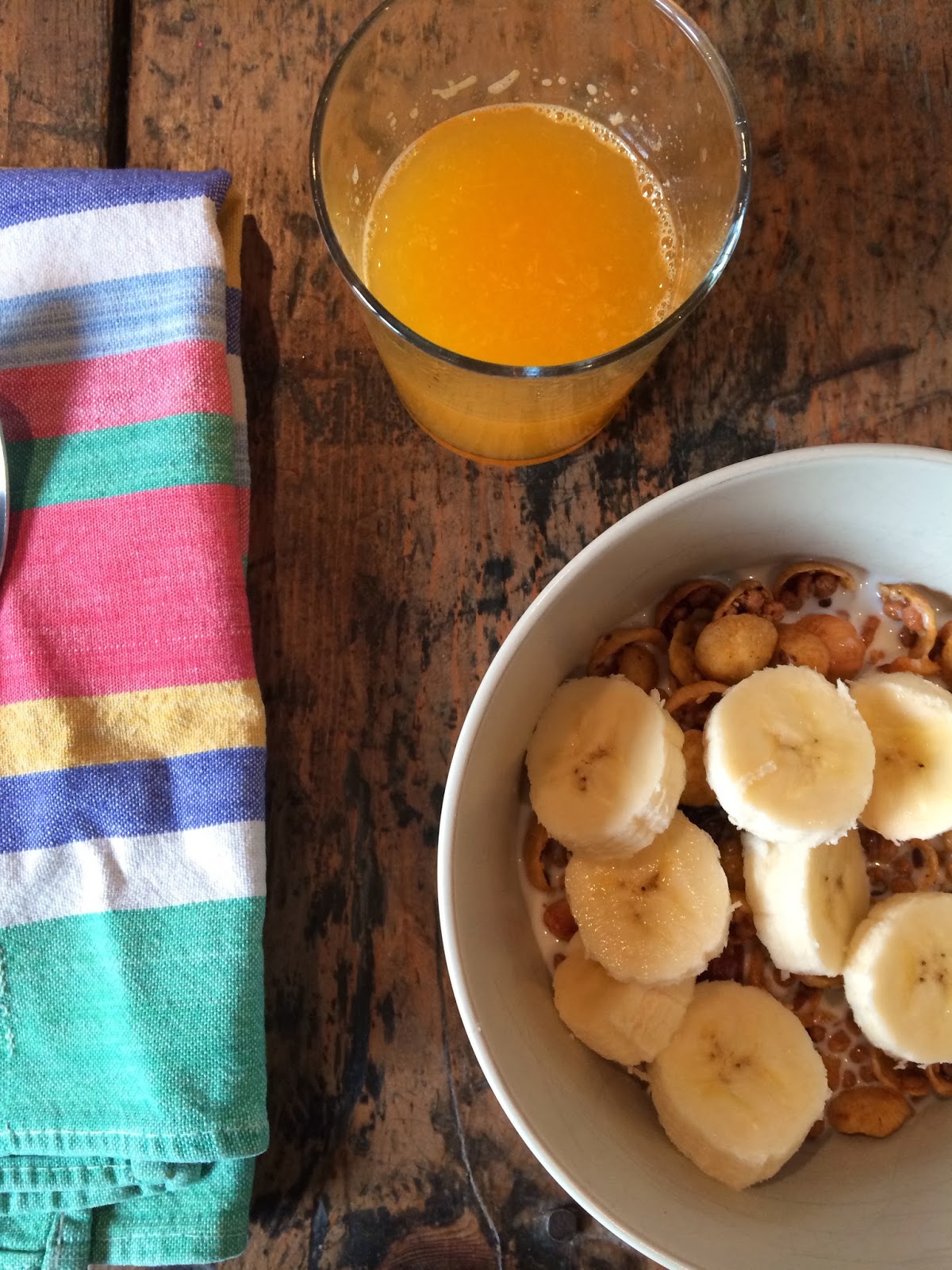 T J A S A O W E N: Breakfast colours....