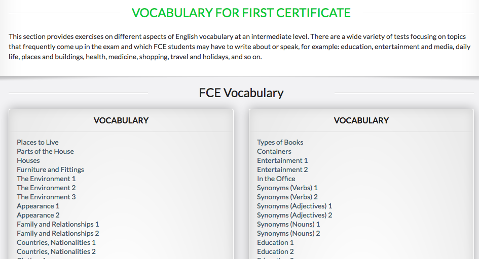 Mr.Garcia´s Blog - Passionate about Teaching and Learning: VOCABULARY ...