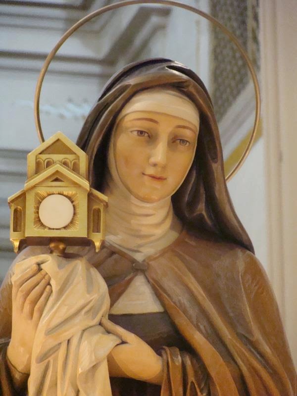 leggoerifletto: La Benedizione di Santa Chiara d' Assisi - 11 agosto