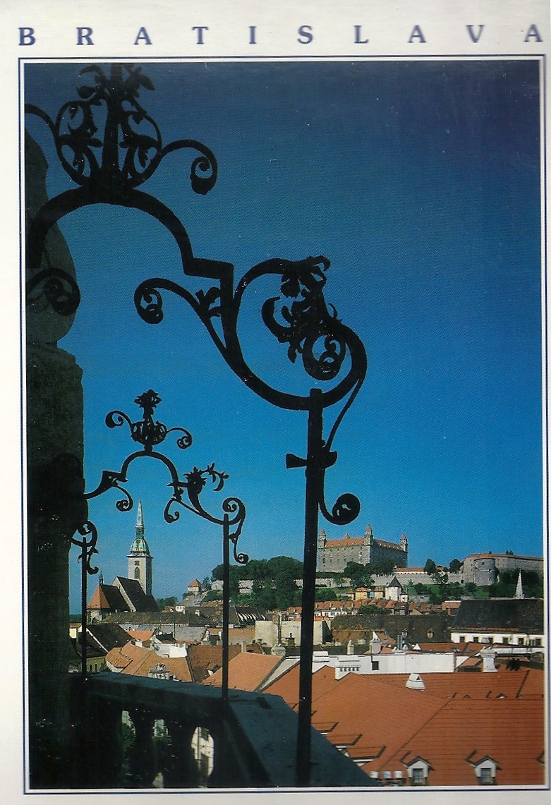 My collection of postcards: Bratislava, Slovakia