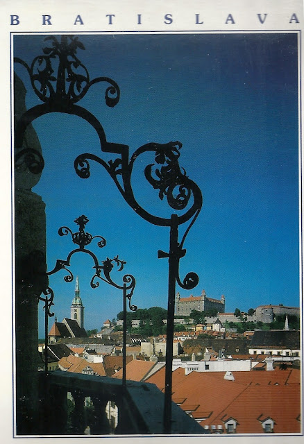 My collection of postcards: Bratislava, Slovakia