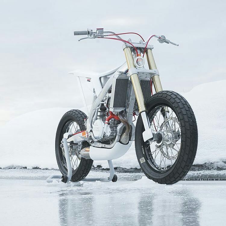 Honda CRF 450 "Concept Tracker" by Marcus Moto Design - Lsr Bikes