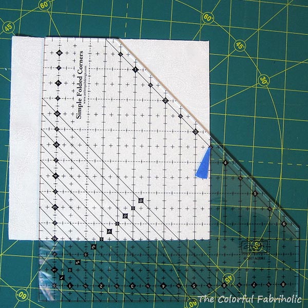 The Colorful Fabriholic: Using Die Cut Triangles with Simple Folded ...